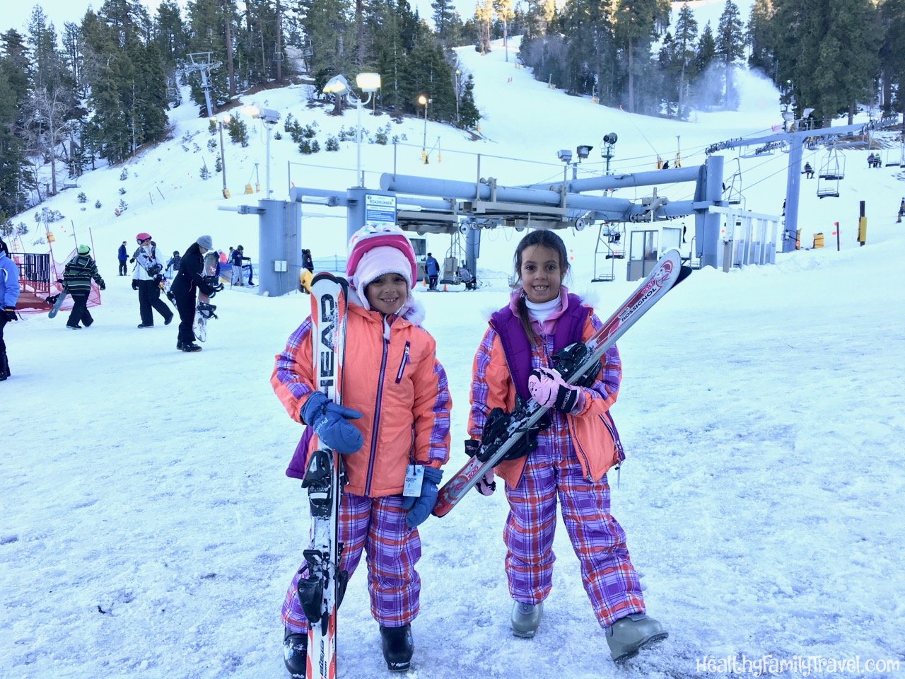 Skiing At Mountain High Ski Resort - Healthy Family Travel